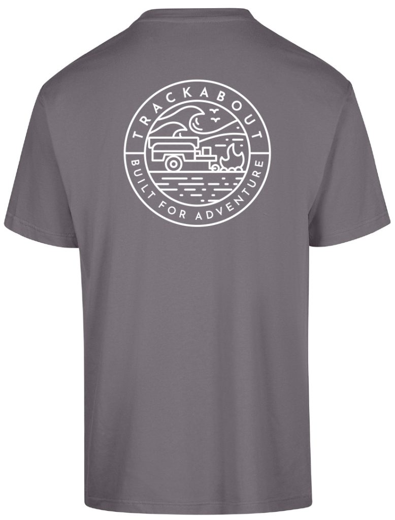 Mixed Tee - Trackabout Built For Adventure - Beachside - Trackabout